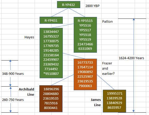 Comparing Frazer Big Y Tree With STR Trees – Hartley DNA & Genealogy