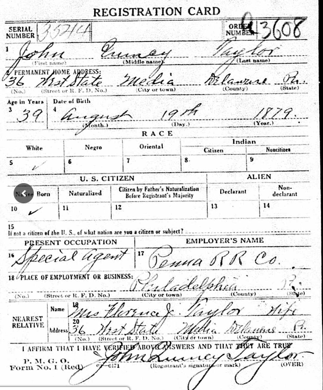 Many Generations of Gary’s Taylor Ancestry in Pennsylvania – Hartley ...