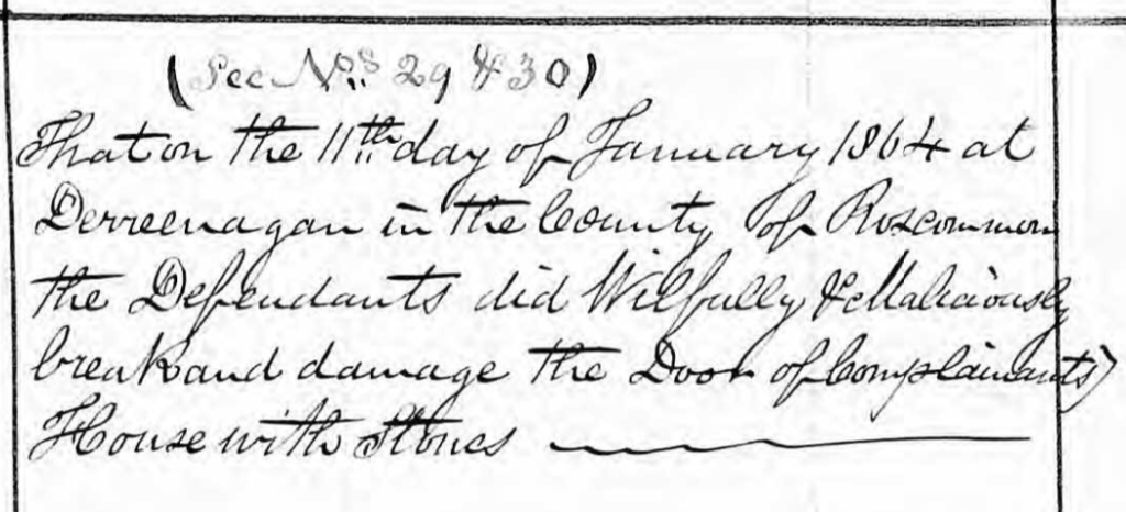Irish Petty Sessions and My Frazer Ancestors and Relatives – Hartley ...