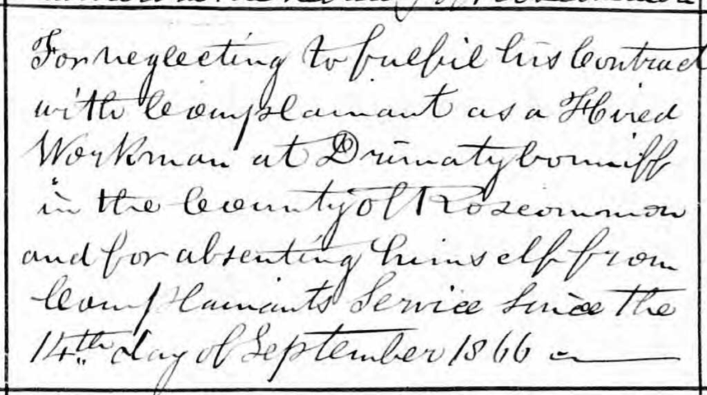 Irish Petty Sessions and My Frazer Ancestors and Relatives – Hartley ...