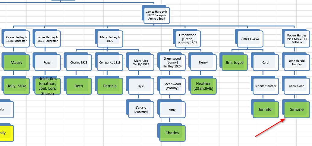 Updating My DNA Match Spreadsheet – Hartley DNA & Genealogy